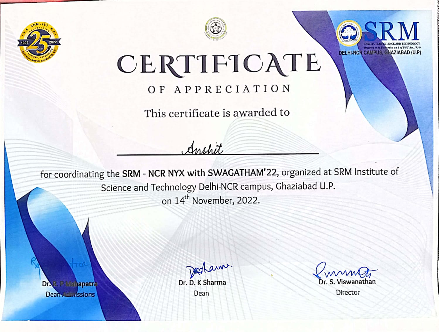 Anshit Kumar Srivastava